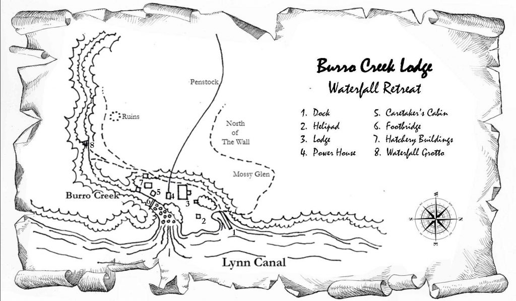 Map - Burro Creek Alaska